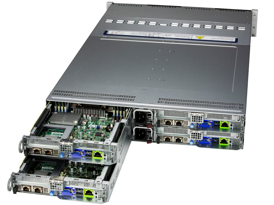 Supermicro Multi Node Twin Server Ailesi – GTM Teknoloji